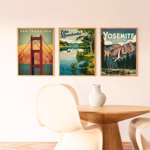 Lake Minnetonka Vintage Travel Poster - Lake Minnetonka Print ...