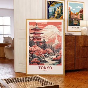 Personalized Tokyo Print Tokyo Poster, Japan Wall Art, Framed Present ...