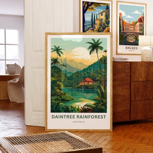 Personalized Daintree Rainforest Travel Print - Daintree Rainforest ...