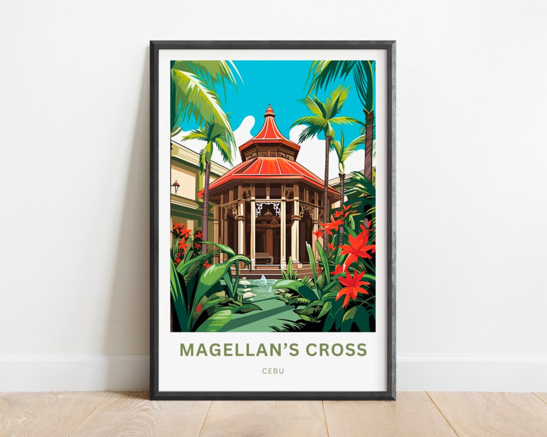 Magellan's Cross Travel Print - Magellan's Cross Poster, Philippines ...
