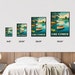 Lake Conroe Vintage Travel Poster - Lake Conroe Print, Texas Vintage ...