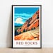 Wasatch Range Vintage Travel Poster - Wasatch Range Print, Utah Wall ...