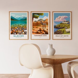 Taronga Zoo Travel Print - Taronga Zoo Poster, Sydney Wall Art, Framed ...