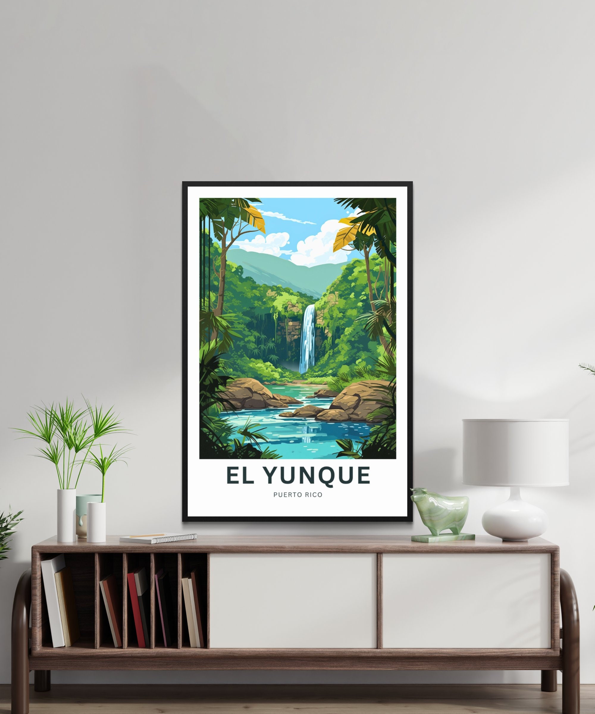 El Yunque Travel Print - El Yunque Poster, El Yunque National Forest ...