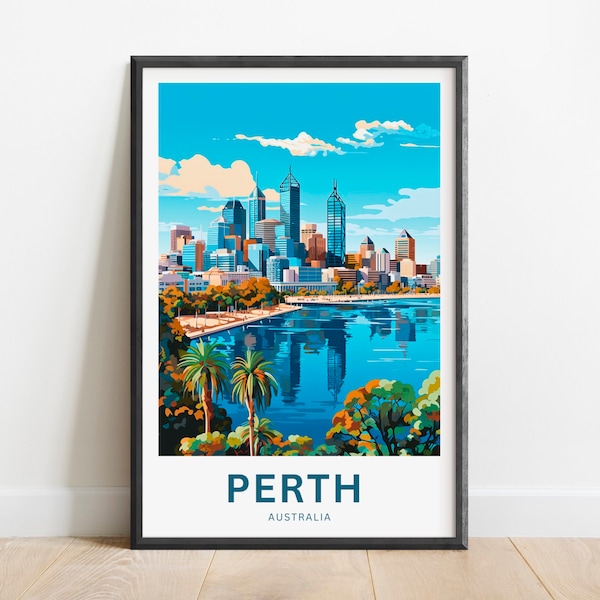 Perth Australian Wall Art - Etsy