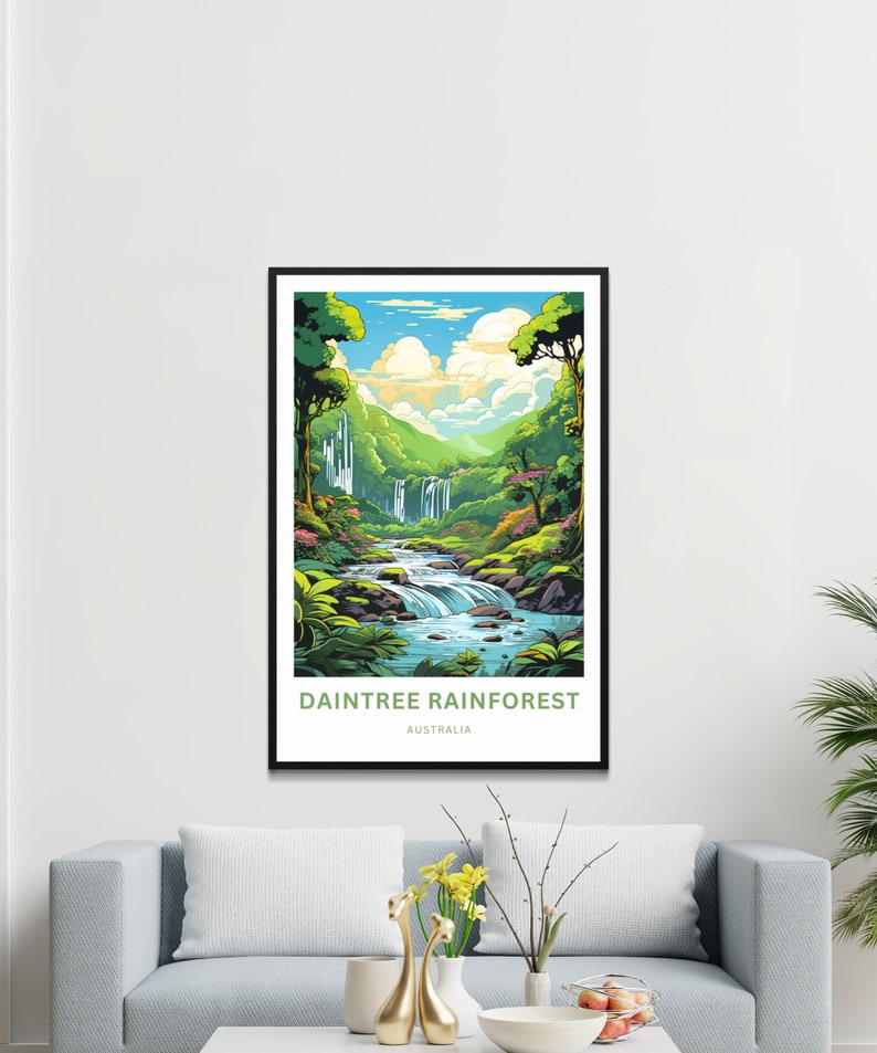 Daintree Rainforest Travel Print - Daintree Rainforest Poster ...