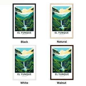 El Yunque Travel Print - El Yunque Poster, El Yunque National Forest ...