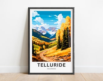Telluride, Colorado Print - Etsy
