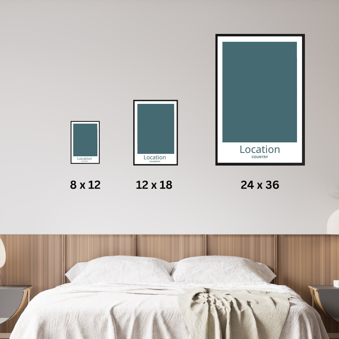 Tooting Travel Print - Tooting Poster, South London Wall Art, Framed ...