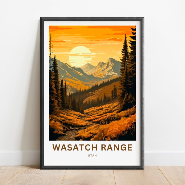 Wasatch Mountains - Etsy