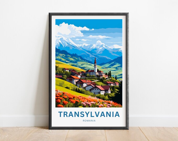 Transylvania Romania Travel Wall Art Poster Print - Etsy