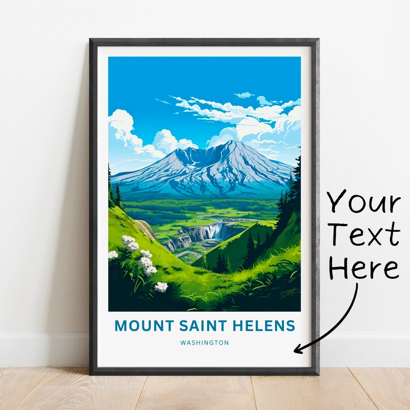 Mt St Helens - Etsy