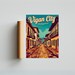 Vigan Vintage Travel Poster - Vigan Print, Philippines Wall Art, Framed ...