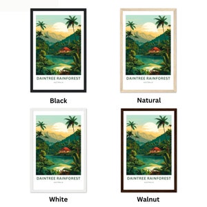 Personalized Daintree Rainforest Travel Print - Daintree Rainforest ...