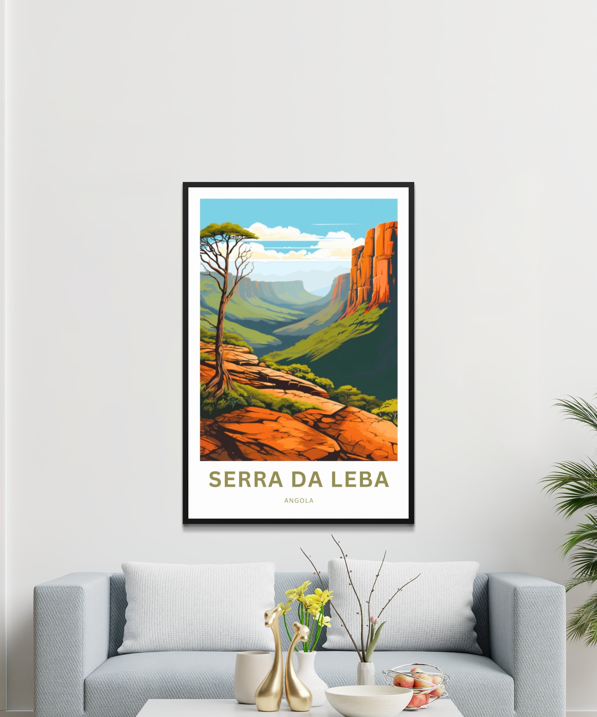 Serra Da Leba Print Serra Da Leba Poster Angola Wall Art - Etsy