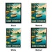 Lake Conroe Vintage Travel Poster - Lake Conroe Print, Texas Vintage ...