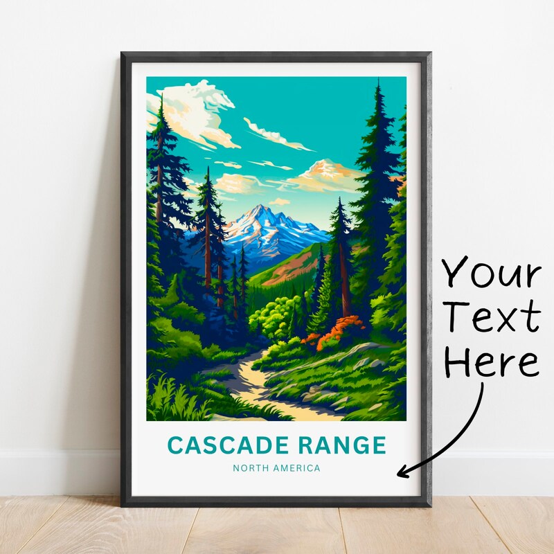 Cascade Range - Etsy