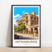 Intramuros Travel Print - Intramuros Poster, Philippines Wall Art ...