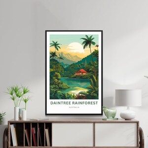 Personalized Daintree Rainforest Travel Print - Daintree Rainforest ...