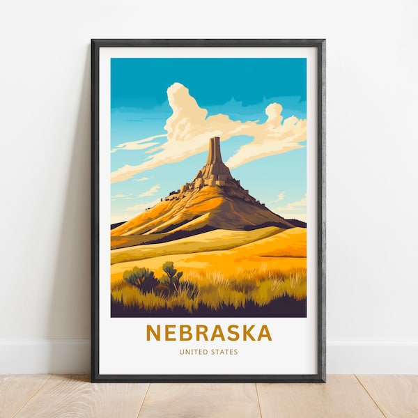 Nebraska Poster - Etsy