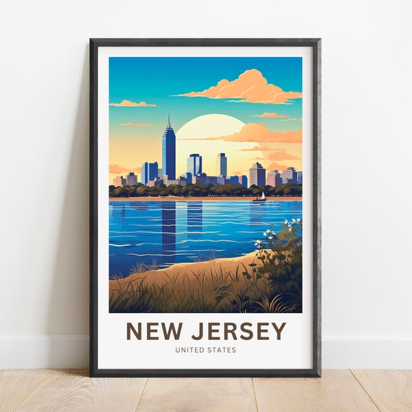 New Jersey Wall Art - Etsy