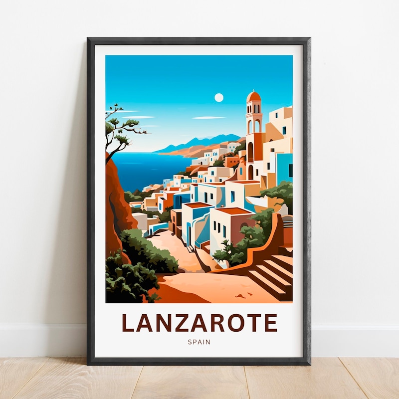Lanzarote Framed Wall Art - Etsy