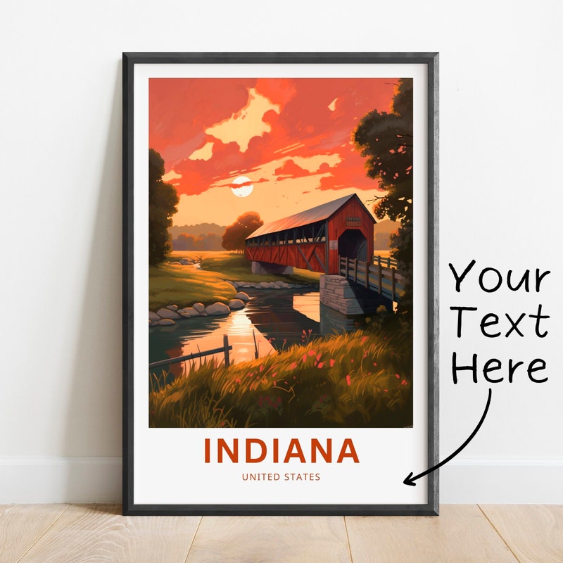 Indiana Art - Etsy