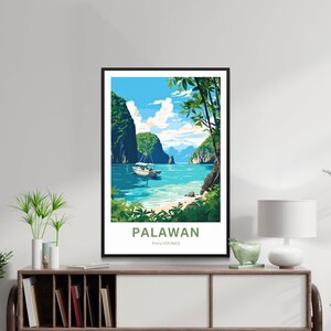 Personalized Palawan Travel Print Palawan Poster, Philippines Wall Art ...
