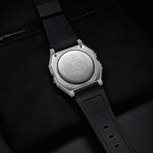 Custom Casio F-91W "panda" Mod || Black & White Digital Sports Alarm ...