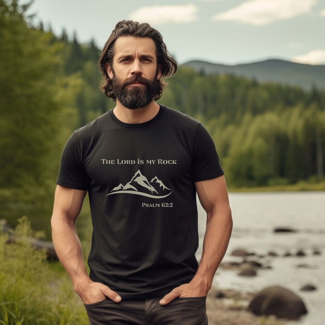 Christian Shirt, Bible Verse, Mountain Shirt, Simple Shirt, Religious ...