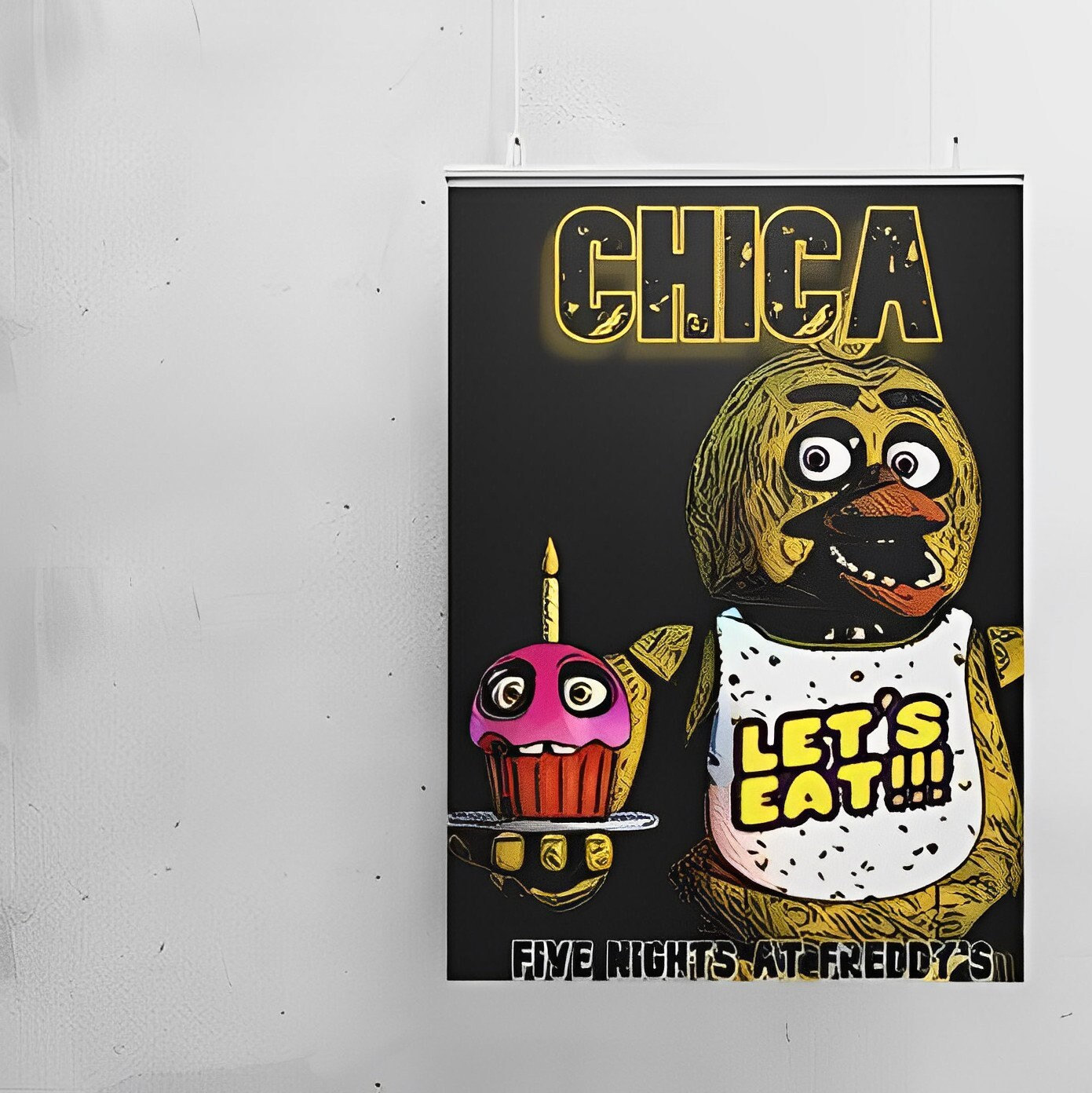 Chica, Five Nights At Freddys, Fnaf, Poster, Fnaf Poster, Chica, Chica ...