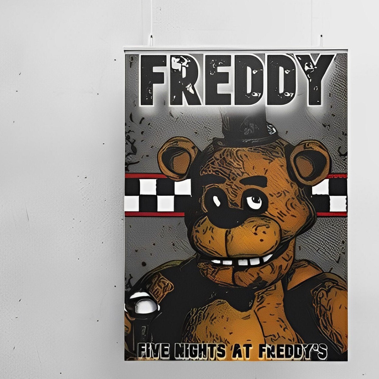 Five Nights At Freddys, Fnaf, Poster, Fnaf Poster, Freddy Fazbear ...