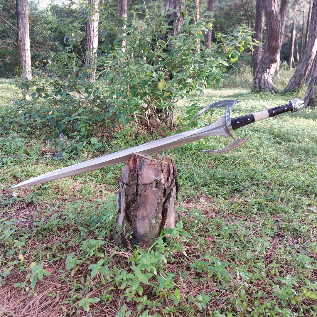 Stylish 29 Inch Hand-forged Viking Seax Sword With 1560 Leaf Spring ...