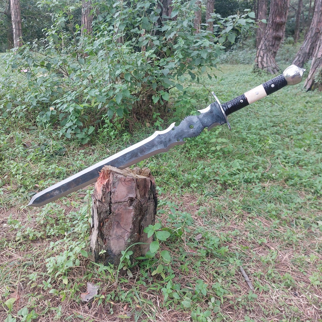 Handforged 28-inch Black Viking Sword Truck Leaf Spring 5160 - Etsy