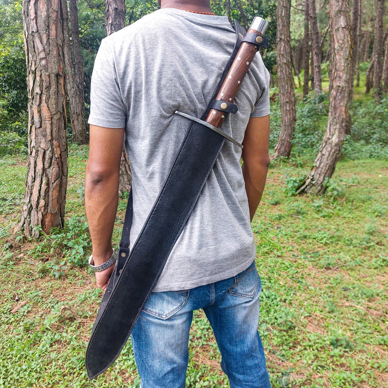 Refined Black Etched Viking Sword 25-inch Ancient-inspired - Etsy