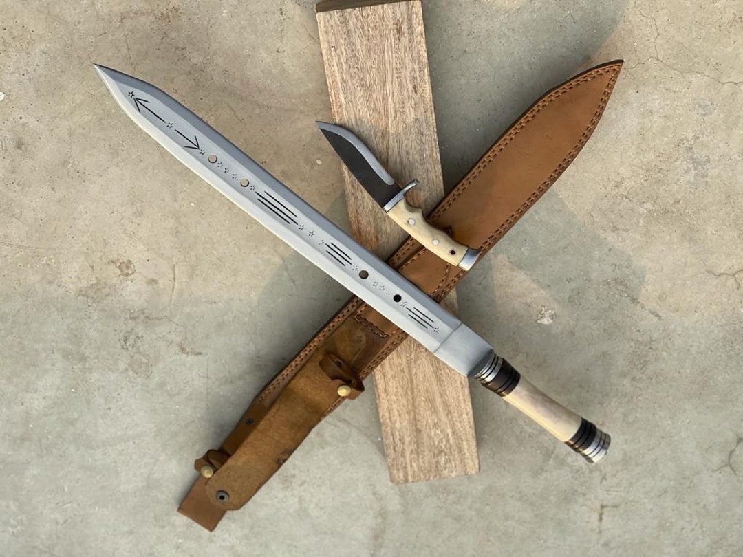 Viking Sword-handmade Sword-made of Leaf Spring, Hand Forge Sword ...