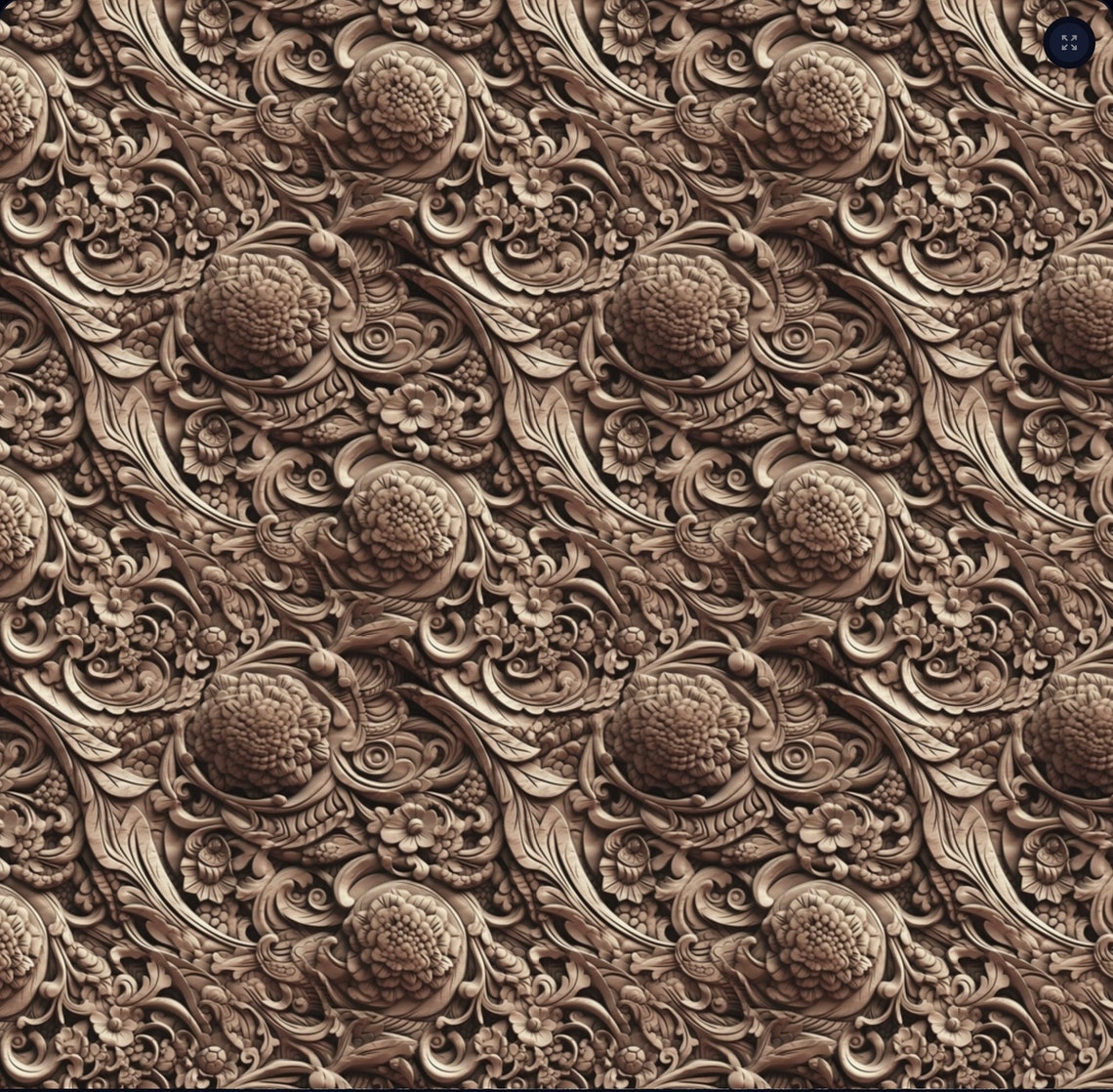 Stonecarving Relief 3, Repeating Seamless Pattern. Patterns Can Be ...