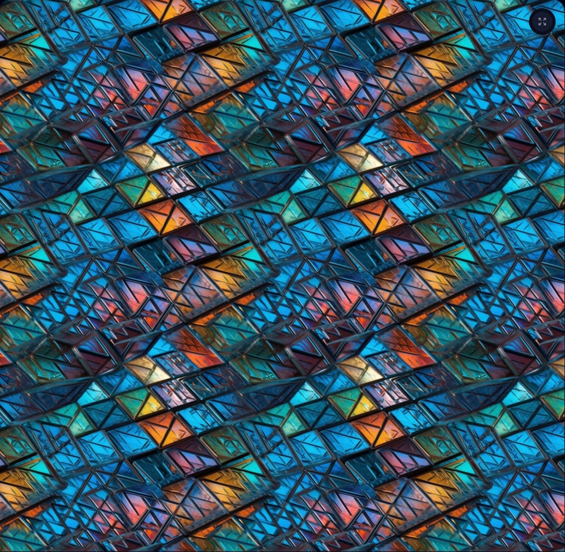 Shiny Iridescent Rainbow Cubes 4, Repeating Seamless Patterns Can Be ...