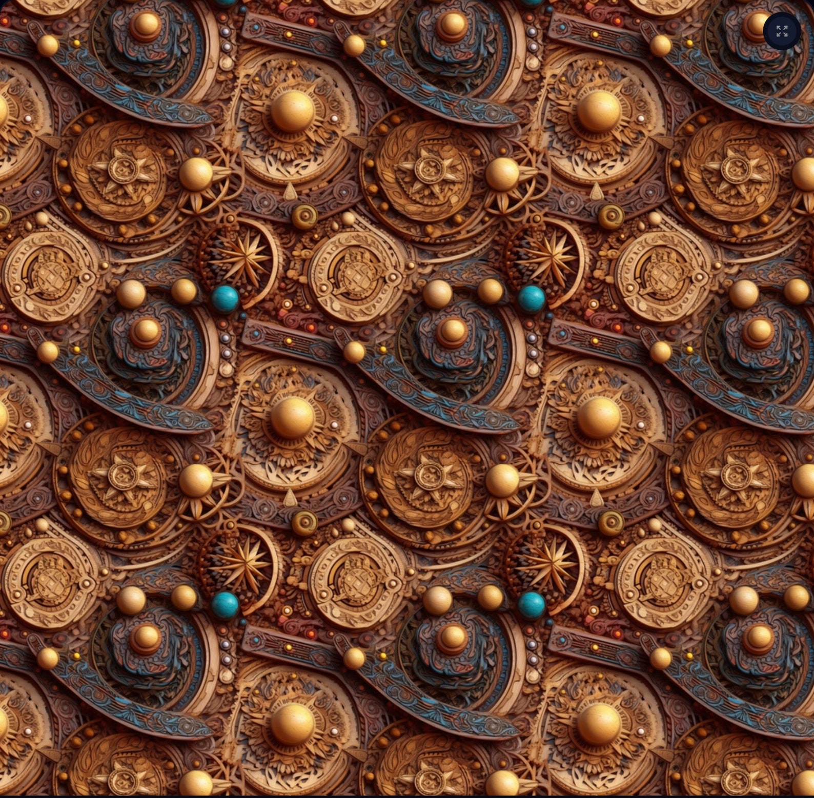 Intricate Wood Carving 10 Repeating Seamless Pattern. Patterns Can Be ...