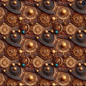 Intricate Wood Carving 10 Repeating Seamless Pattern. Patterns Can Be ...