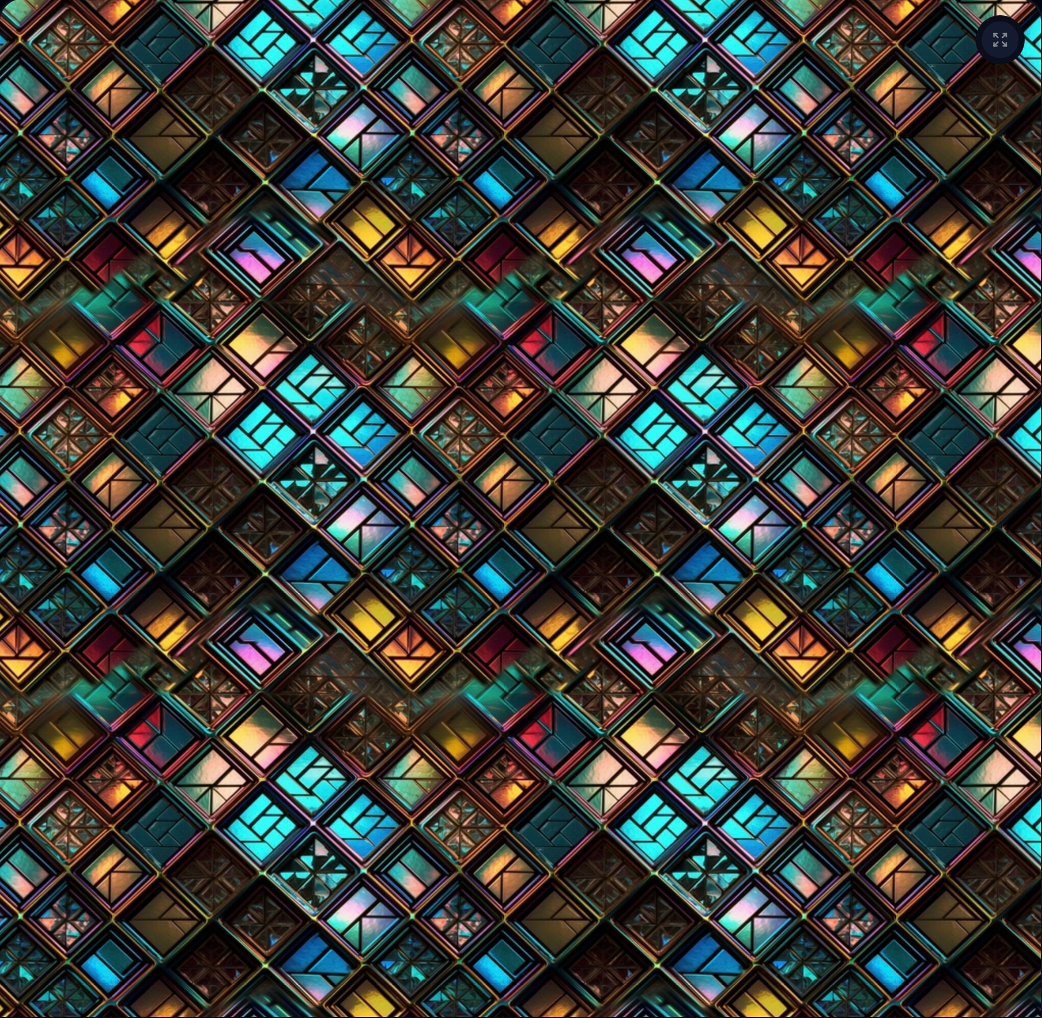 Shiny Iridescent Rainbow Cubes 3, Repeating Seamless Patterns Can Be ...