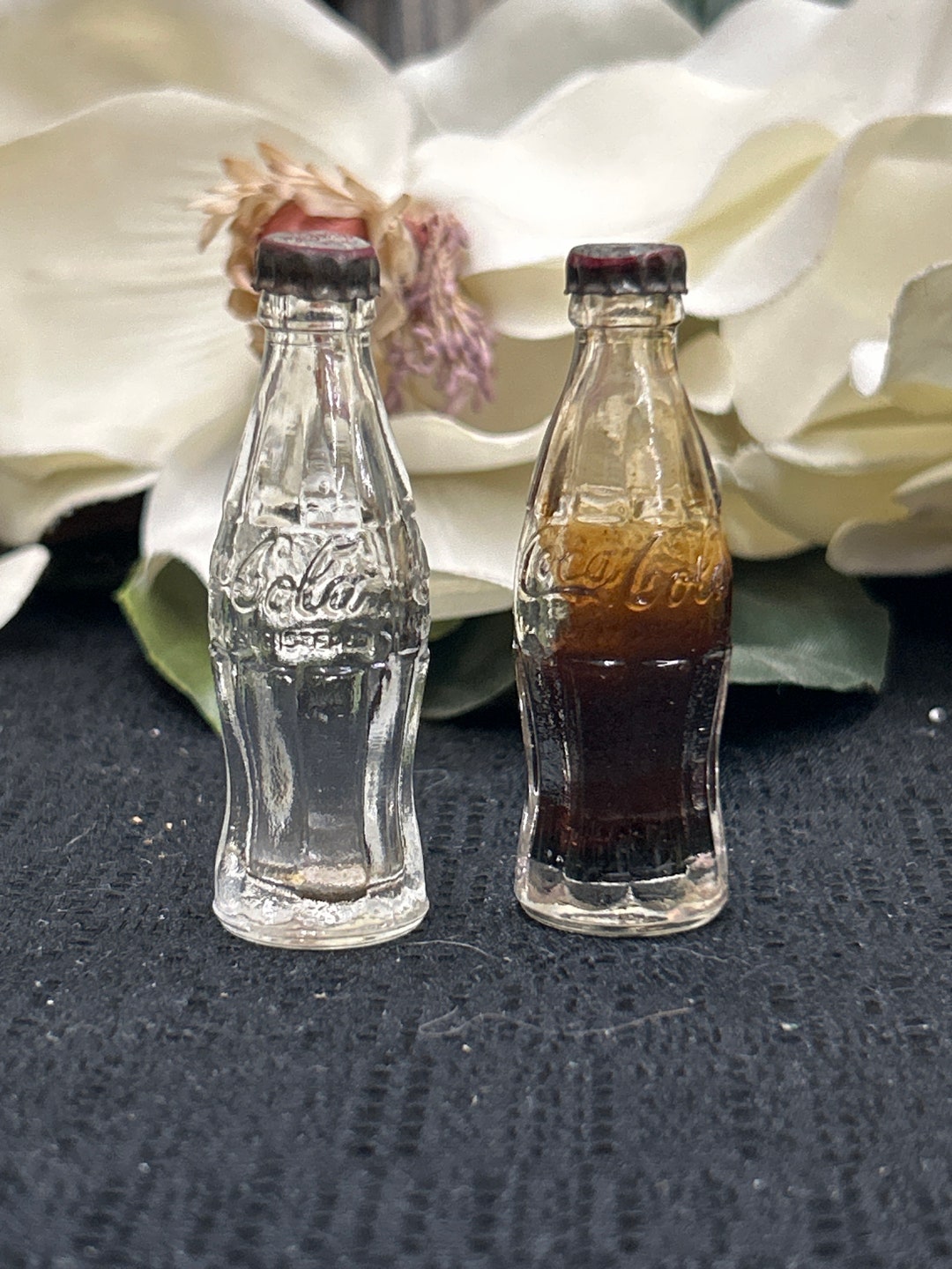 Vintage Coca-cola Coke Bottle, Miniature Coca-cola Coke Bottle ...