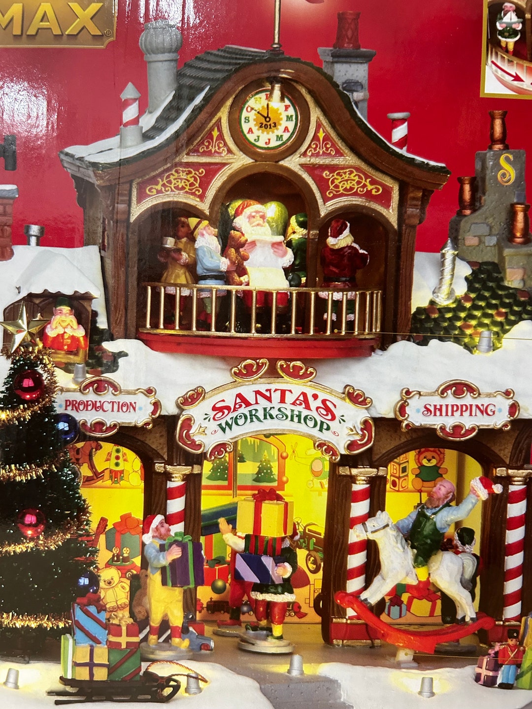 Lemax Santa's Workshop Animated Lightssoundsmovements New in Box - Etsy