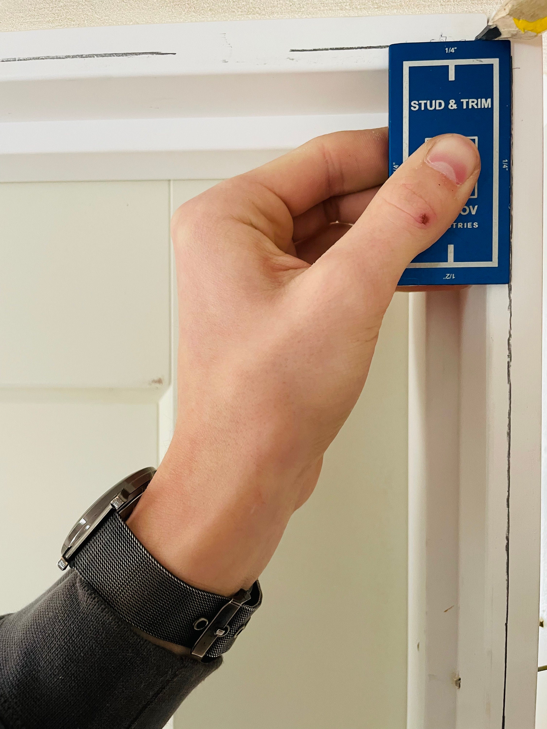 STUD AND TRIM stud Finder 1/4 Trim Reveal Gauge 1/8 Door Reveal Gauge ...