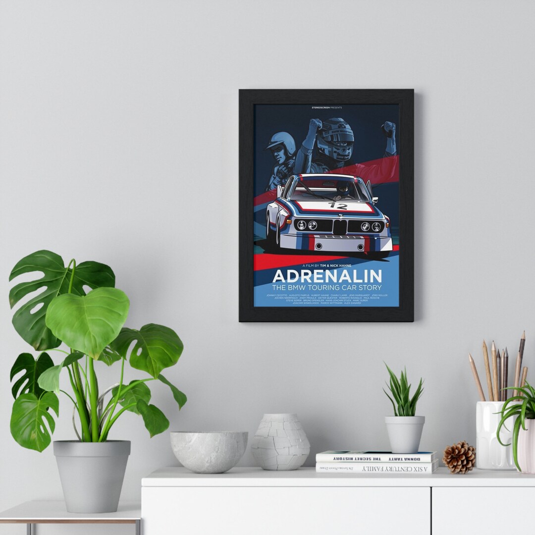 BMW Racing Poster BMW BMW Poster Print Racing Canvas Wall - Etsy