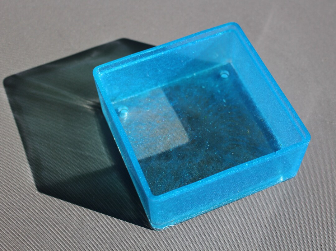 Baby Blue Resin Planter, Reptile Feeder Bowl - Etsy