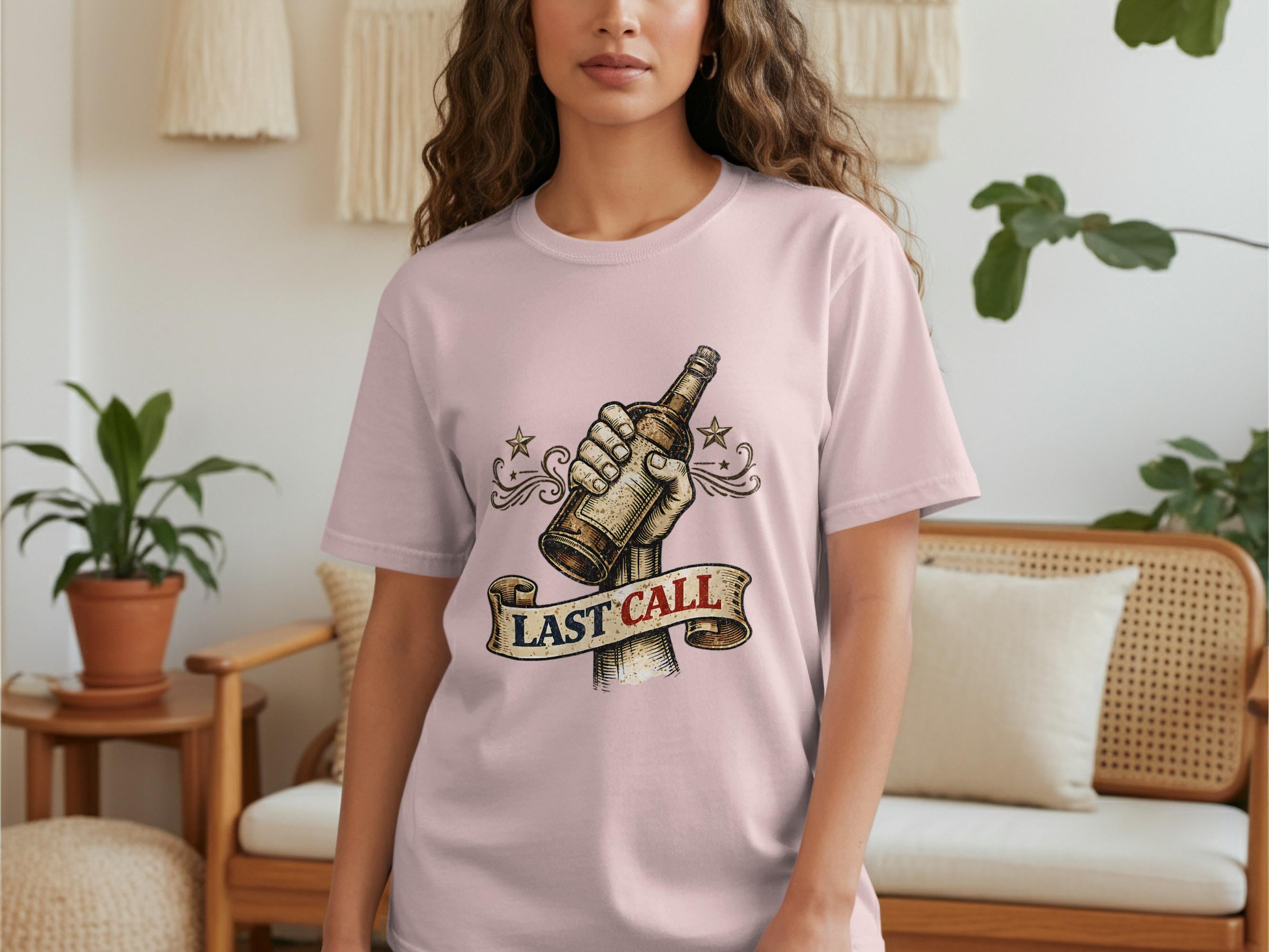Digital Last Call PNG Design, Vintage Western Beer Bottle Art, Grungy ...