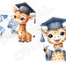 Giraffe Graduation Clipart, Giraffe Clipart, Graduation Clipart ...