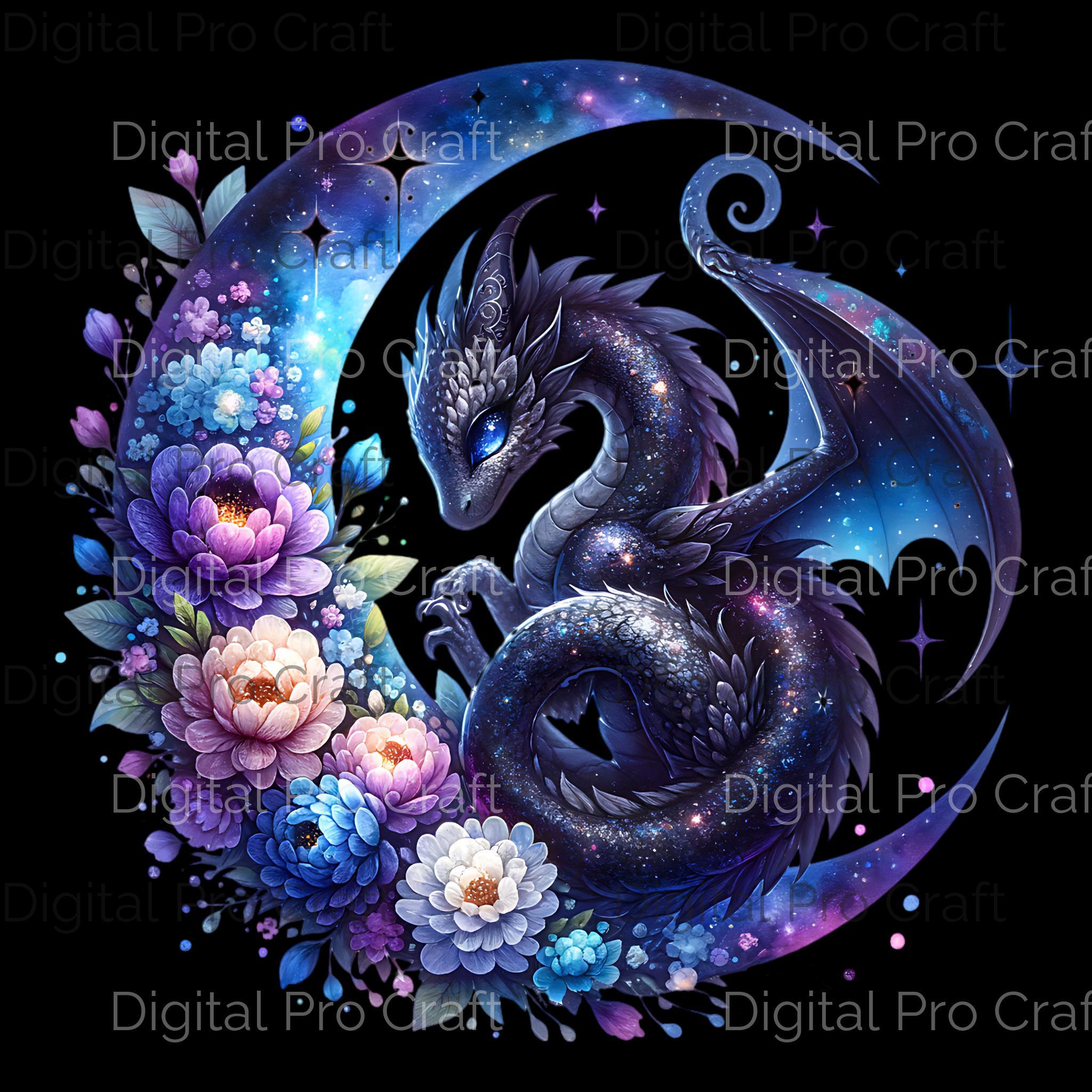 Celestial Dragon Clipart - Beautiful Baby Dragon PNG Graphics With ...