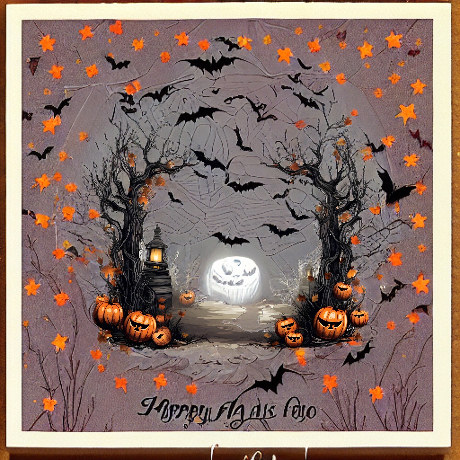 12 Halloween Border Clipart-high Quality Pngs-spooky Clipart - Etsy